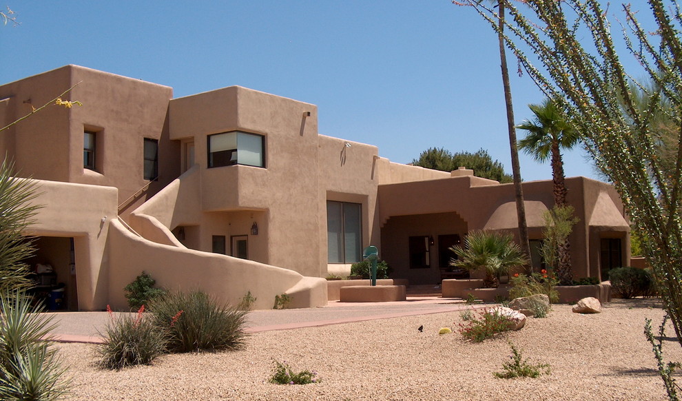 Exterior Southwestern Homes - Southwestern - Exterior - Phoenix - by ...