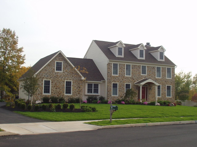 Exterior Stone Projects - Rustic - Exterior - Philadelphia - by ...