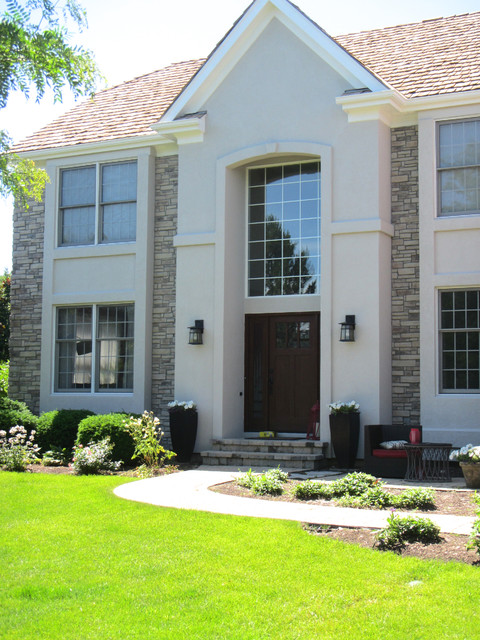 Exterior Stone Transformations - Traditional - Exterior - Chicago - by ...