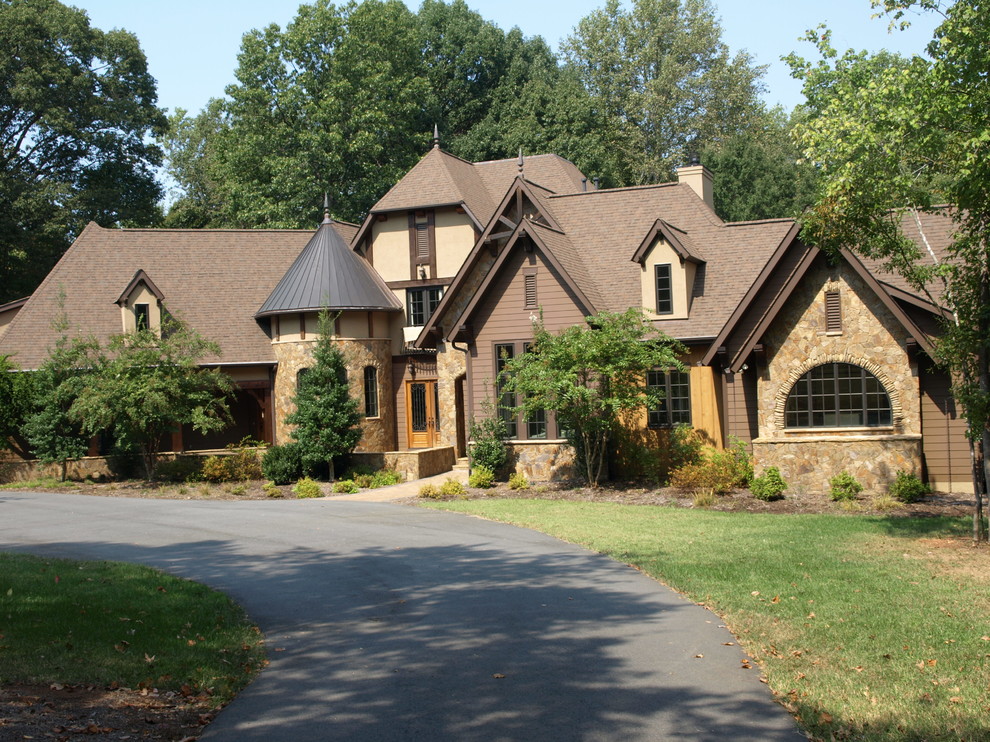 Exterior Stone Veneer - Home options - Craftsman - Exterior - Charlotte ...