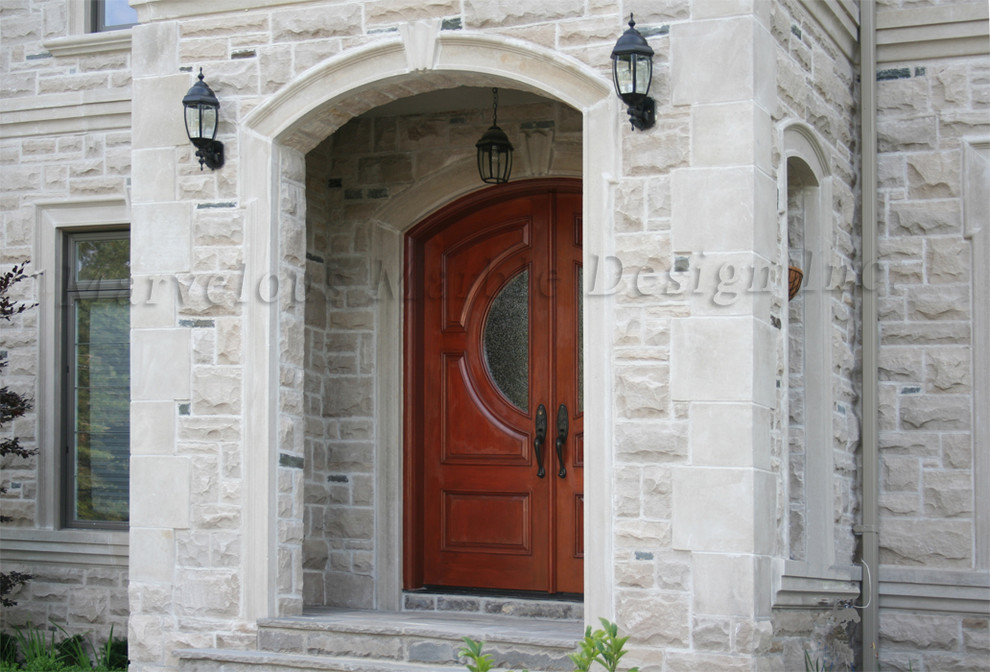 Exterior Stone Work - Traditional - Exterior - Toronto - by Marvelous ...