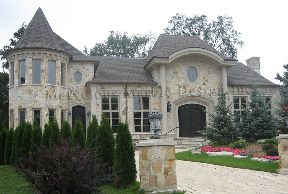 Exterior Stone Work - Traditional - Exterior - Toronto - by Marvelous ...