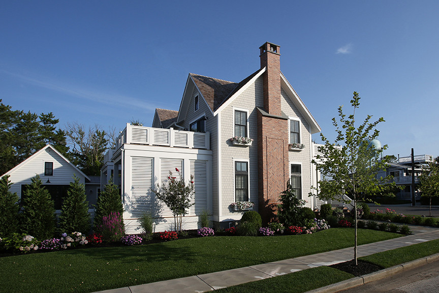 Exterior, Transitional Coastal Architecture, Avalon, NJ - Transitional ...