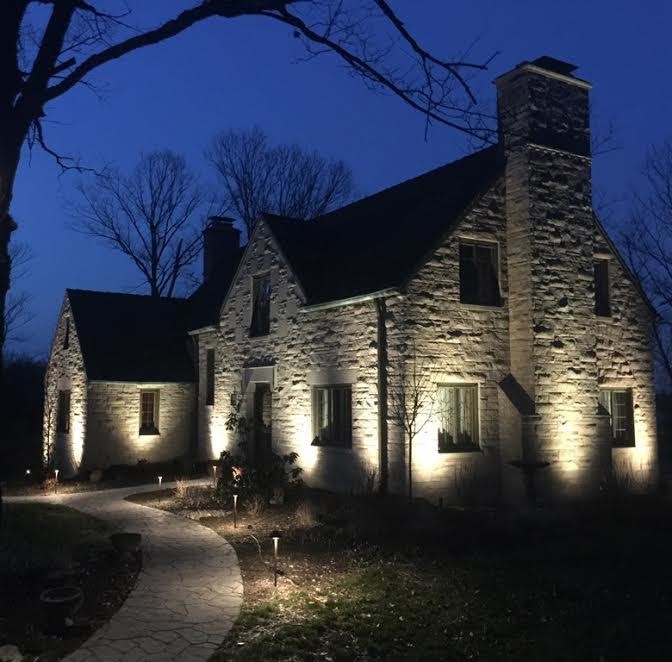 Exterior Up Lighting - Transitional - Exterior - Indianapolis - by ...