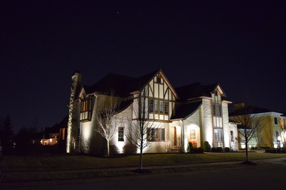 Exterior Up Lighting - Traditional - Exterior - Indianapolis - by ...