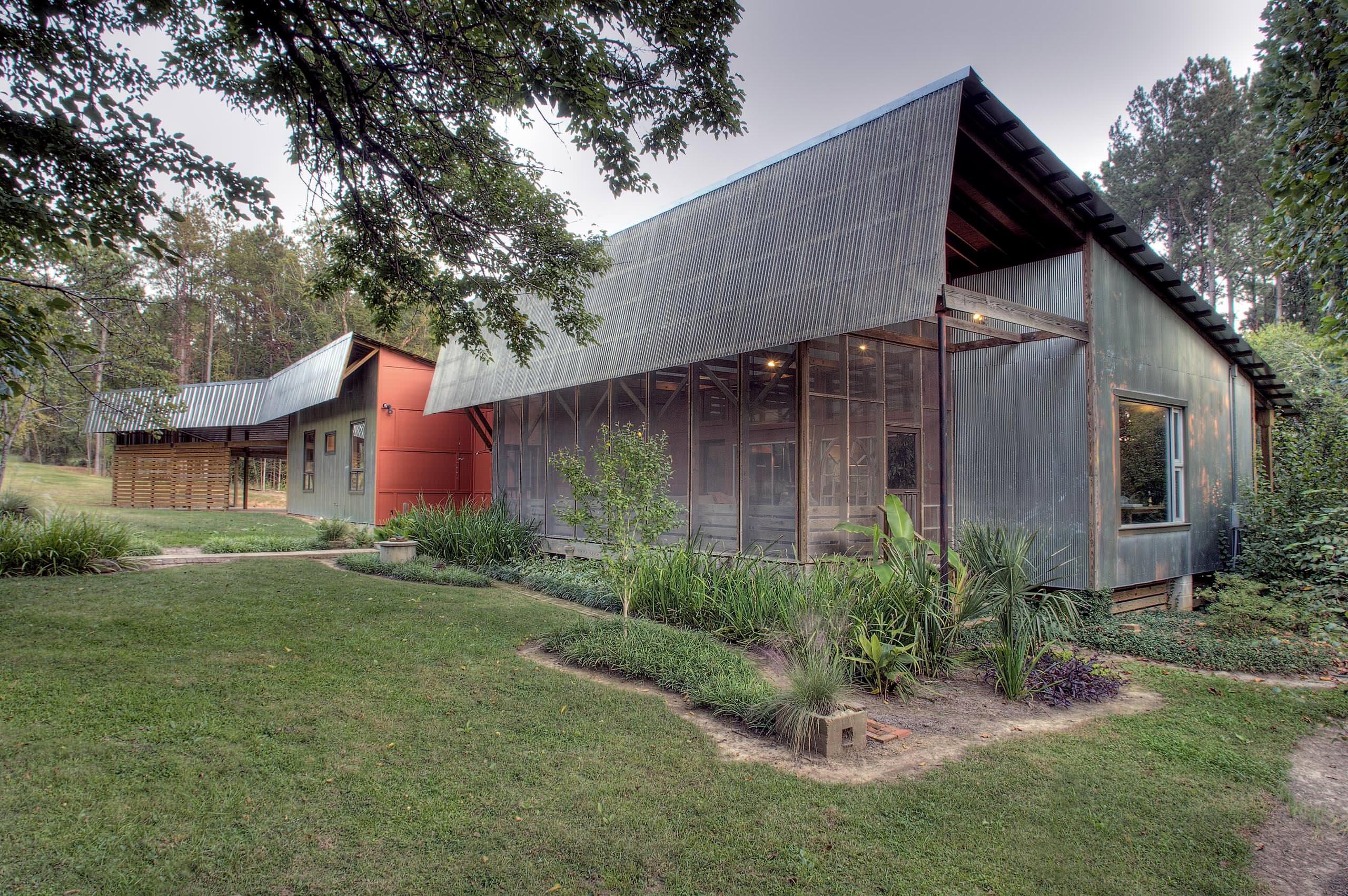 Exterior Contemporary Corrugated