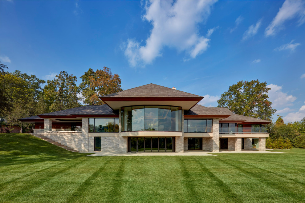Exterior View Of Contemporary Windows - Contemporary - Exterior ...