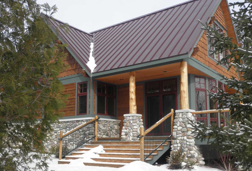 Exterior Views of Traditonal Wood Sided Homes - Traditional - Exterior ...