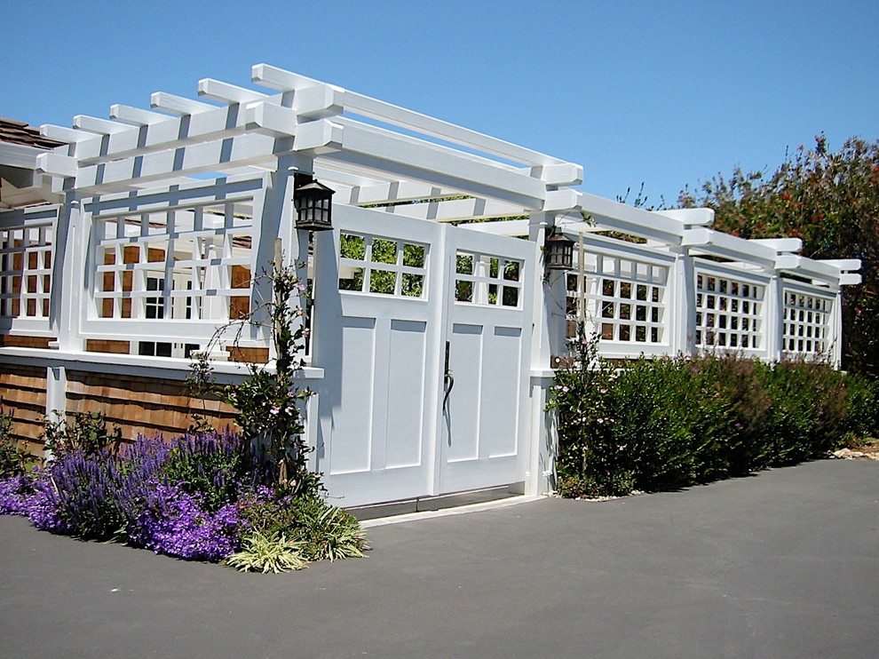 Exterior Woodworking - Entry Trellis & Patio - Craftsman - Exterior ...