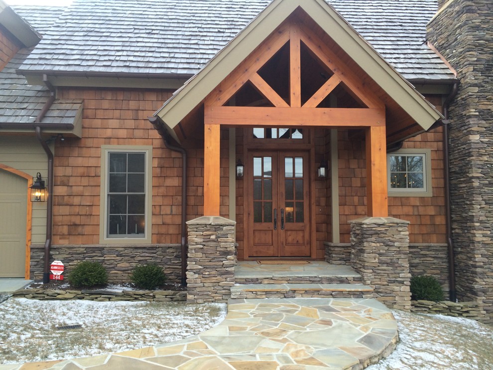Exteriors - Rustic - Exterior - Charlotte - by Custom Coatings Inc | Houzz