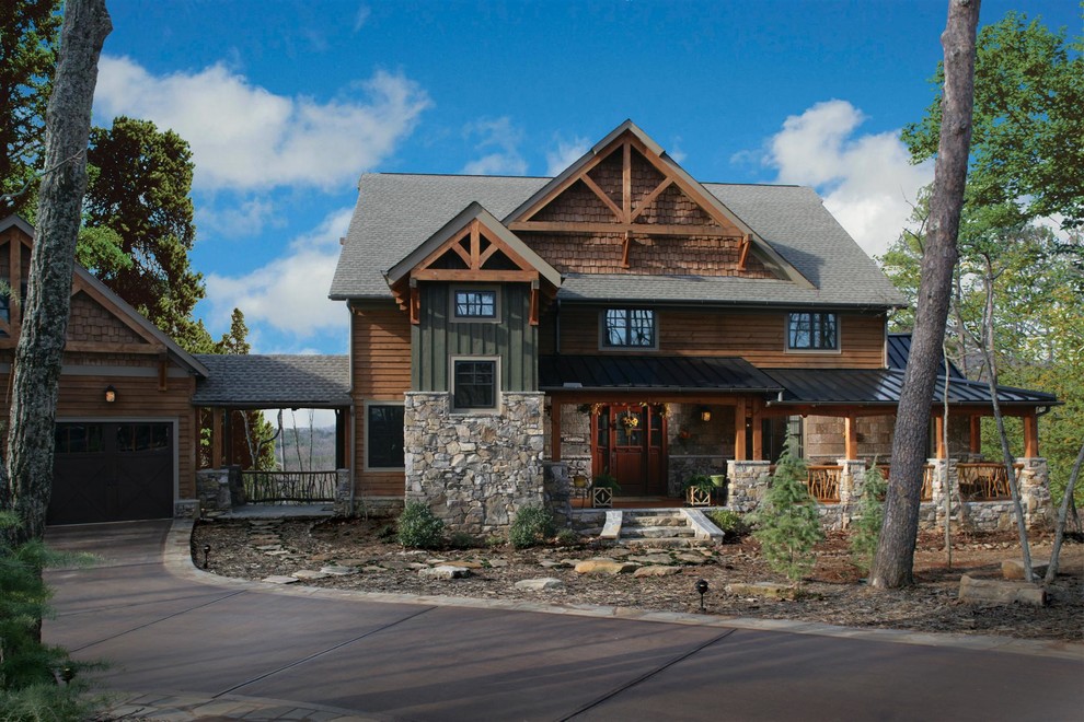 Exteriors: Log, Timber Frame, Hybrid - House Exterior - Other - by User ...