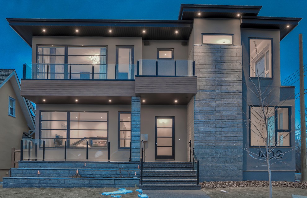 Exteriors | Window + Door Designs - Modern - House Exterior - Calgary ...