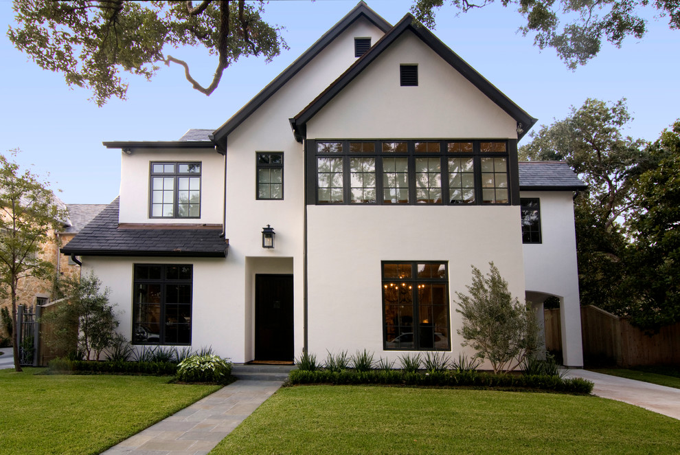Facade - Transitional - Exterior - Houston - by CB Cooper Construction ...