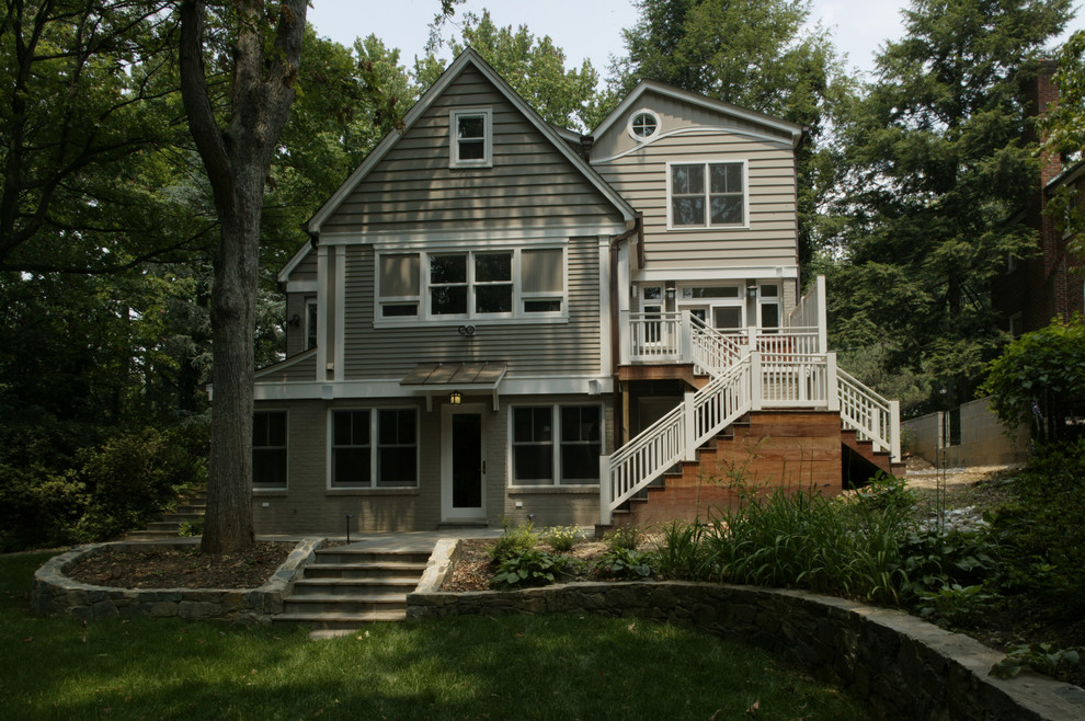 family cottage addition - Classique - Façade - Washington, D.C. - par ...