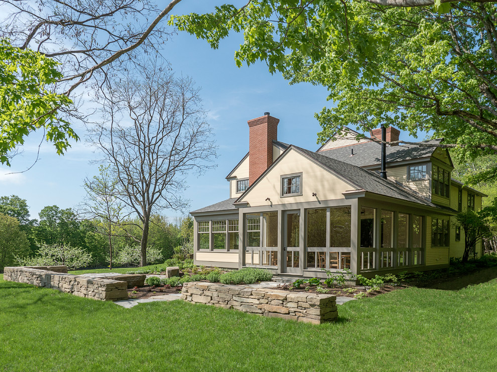 Farmhouse Addition - Farmhouse - Exterior - Burlington - by HAYNES ...
