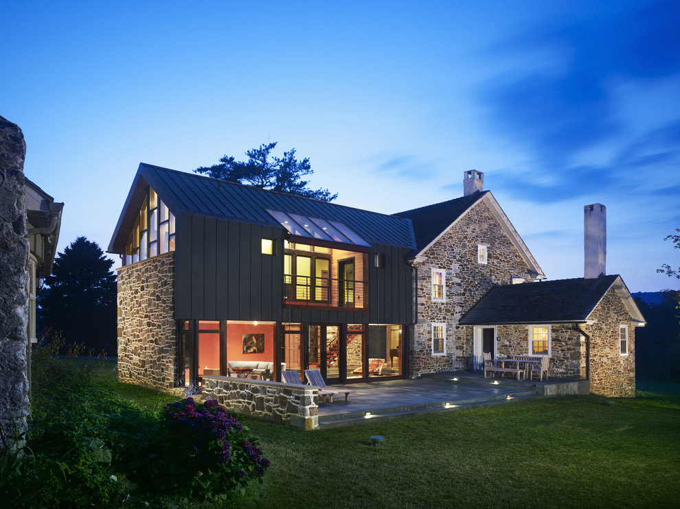 Farmhouse Addition - Contemporary - Exterior - Philadelphia - by Wyant ...