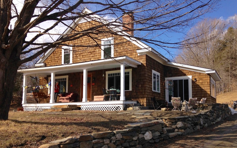 Farmhouse Deep Resilience Retrofit - Country - House Exterior ...
