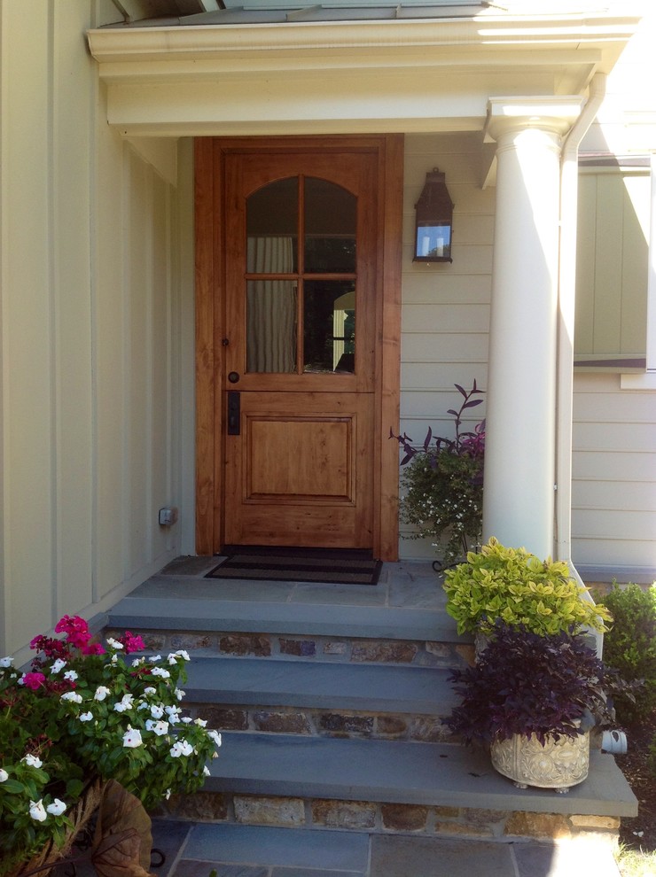 Custom Designed Side Entry Dutch Door - Classique - Façade ...