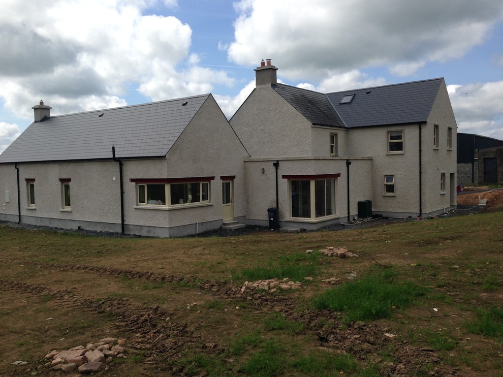 Farmhouse Extension and Restoration - Transitional - House Exterior ...