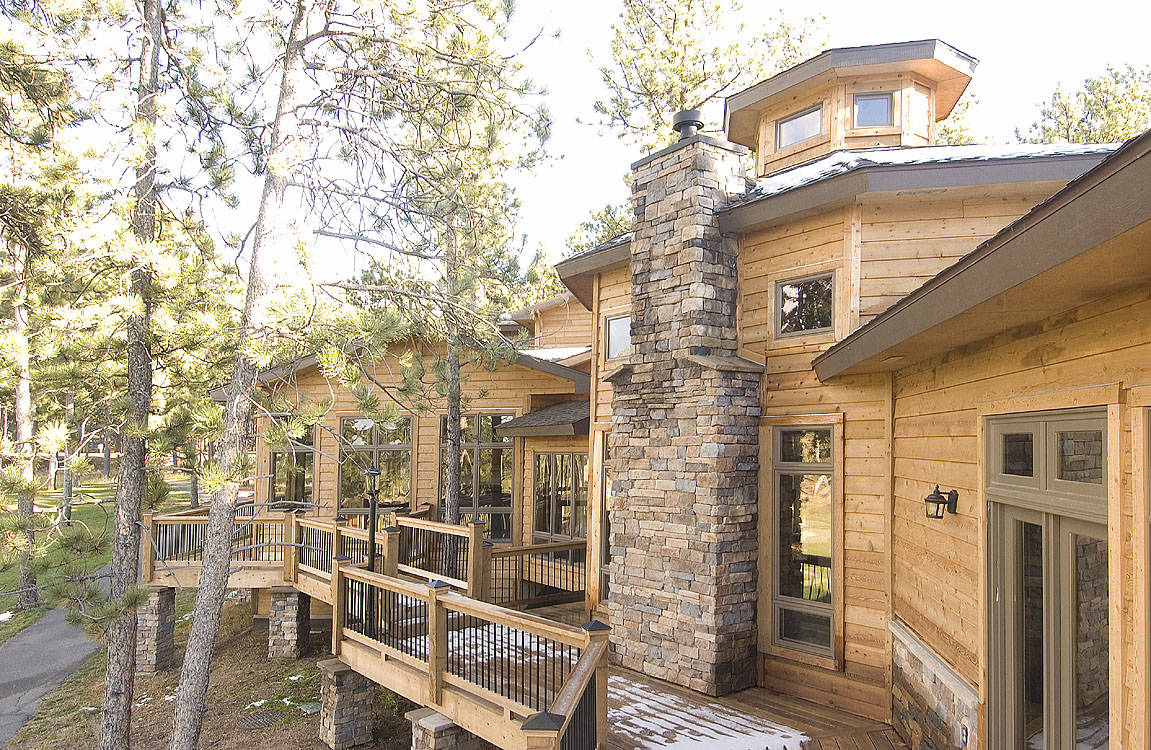 Hillside Log Home Designs - Homemade Ftempo
