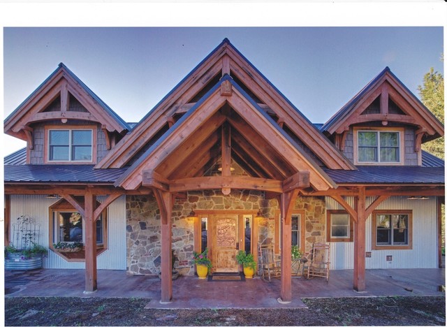 Feature Home - Rustic - House Exterior - Seattle - by Fall Creek Timber ...