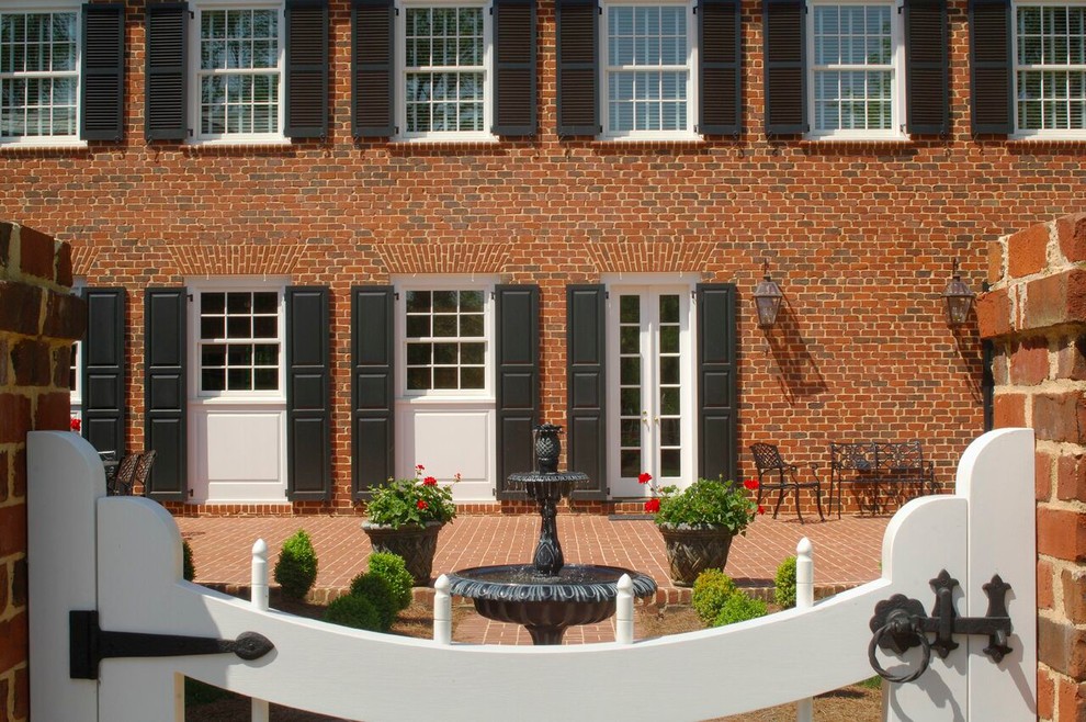 Federal Revival House - Traditional - Exterior - Raleigh - by James S ...