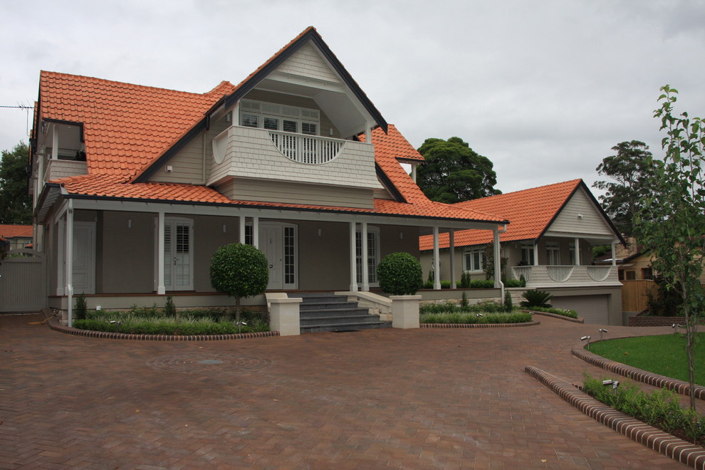 Federation Home with Pool House _ Resort Style Living - Traditional ...