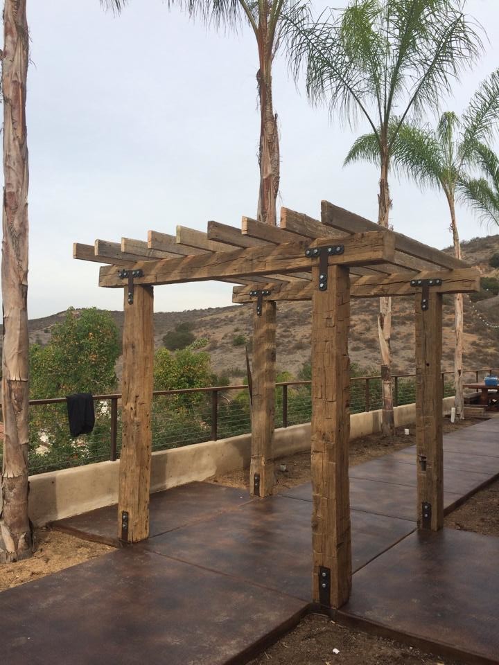 Fence, Arbor and Kitchen Bar - Industrial - Fachada - San Diego - de ...