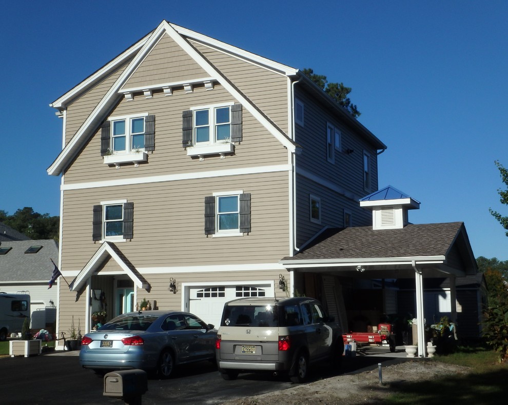 Fenwick Whole House Renovation/Addition - After 3 - Beach Style ...