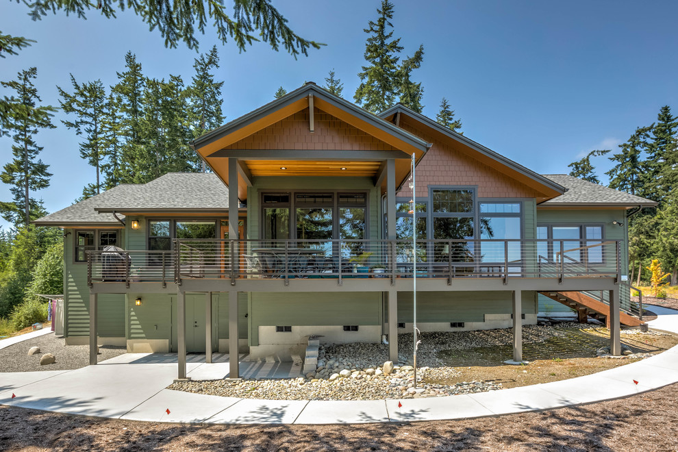 Ferronato Residence - Craftsman - Exterior - Seattle - by Cascade Custom Homes & Design | Houzz