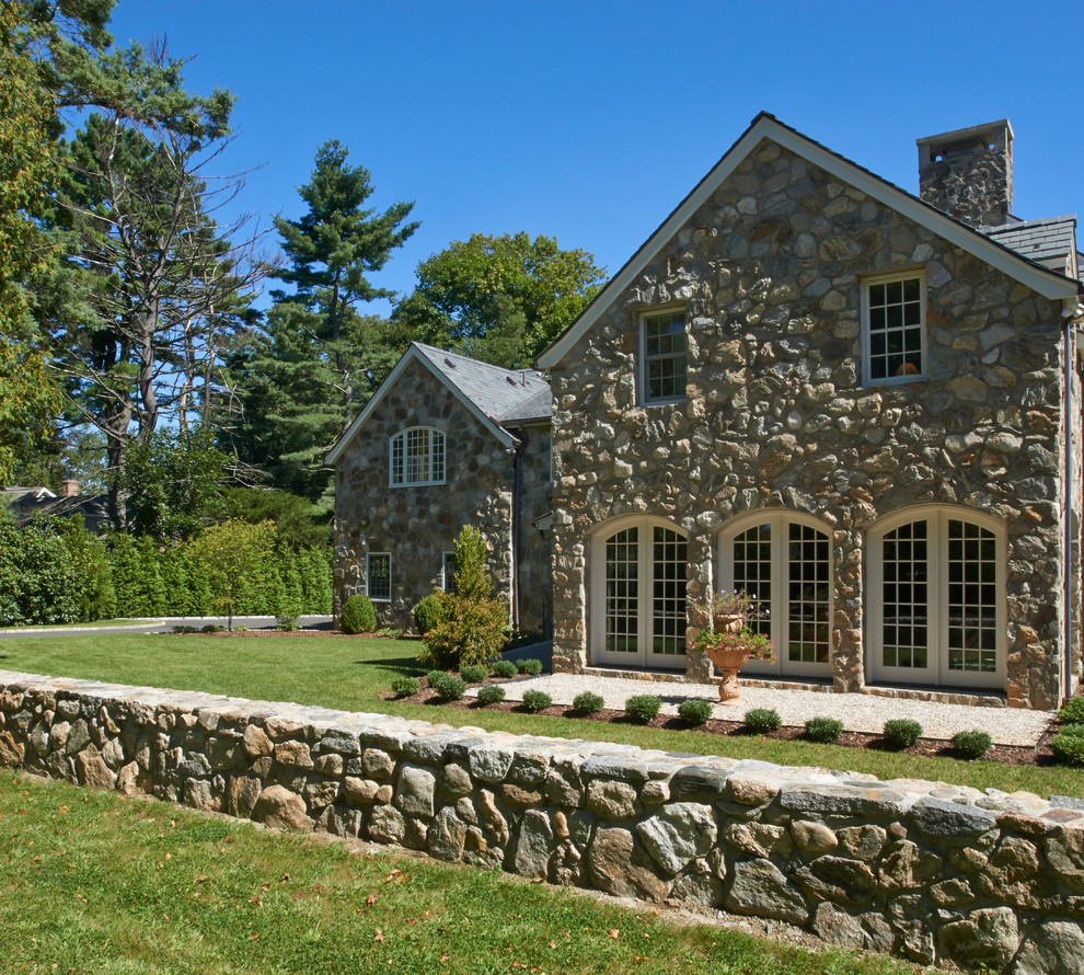 Fieldstone Addition & Renovation - Traditional - Exterior - New York ...