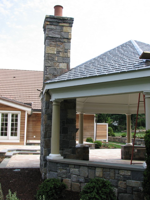 Fireplaces / Chimneys - Transitional - Exterior - New York - by Castro ...