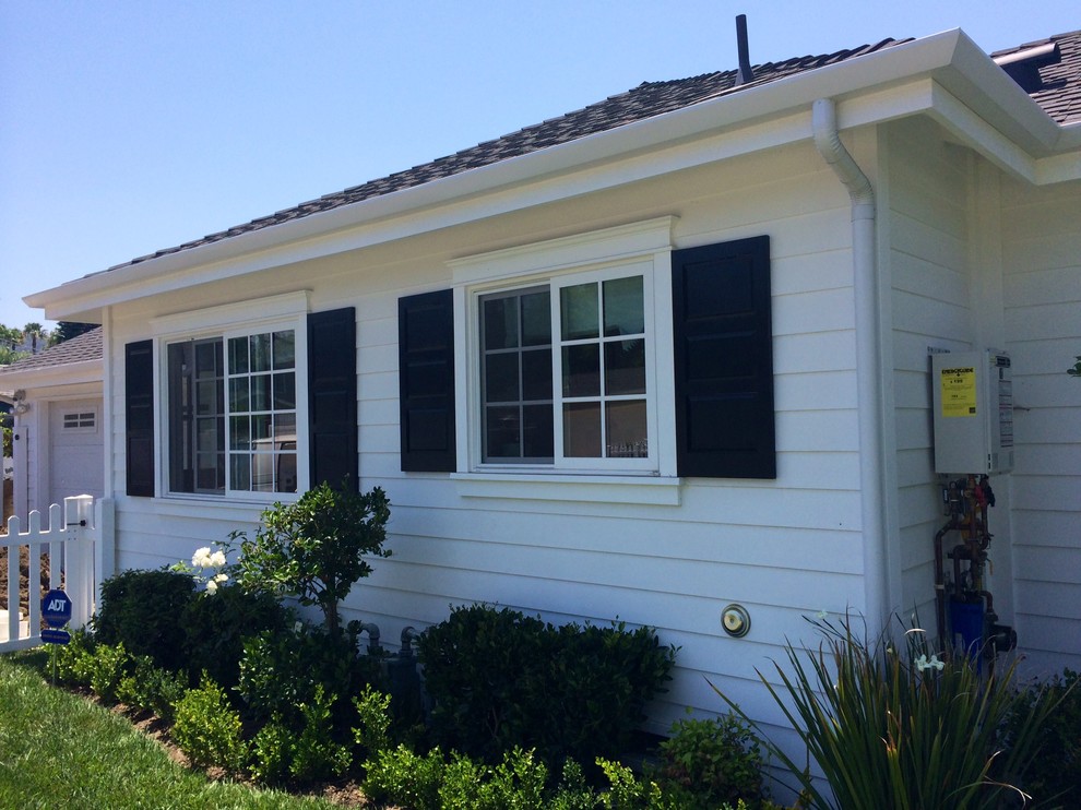 Flat Face Rain Gutters in Sherman Oaks - Traditional - Exterior - Los ...