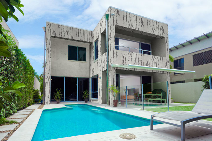 FLEXIBLE Stone cladding building - Contemporary - Exterior - Miami - by ...