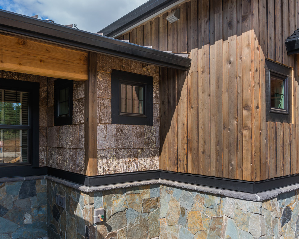 Flooring, Exterior Siding, and Interior Siding - Rustic - Exterior ...