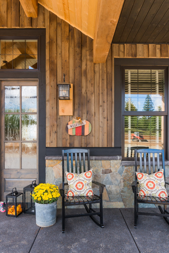 Flooring, Exterior Siding, and Interior Siding - Rustic - Exterior ...