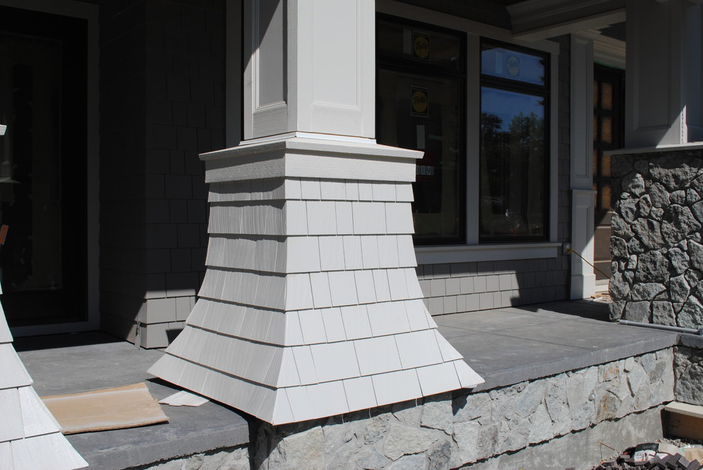 Fluted Shake Columns - Klassisch - Häuser - Portland Maine - von Sticks ...