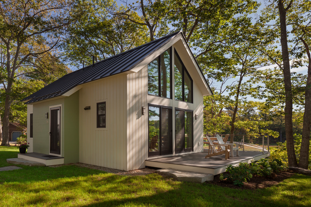 Flying Point Custom Home - Transitional - Exterior - Portland Maine ...