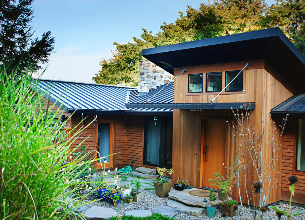 Folded Roof - Modern - Exterior - Portland - by M.O.Daby Design | Houzz