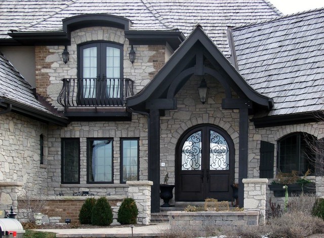 Fond Du Lac Stone Veneer - Craftsman - Exterior - Detroit - by Capital ...