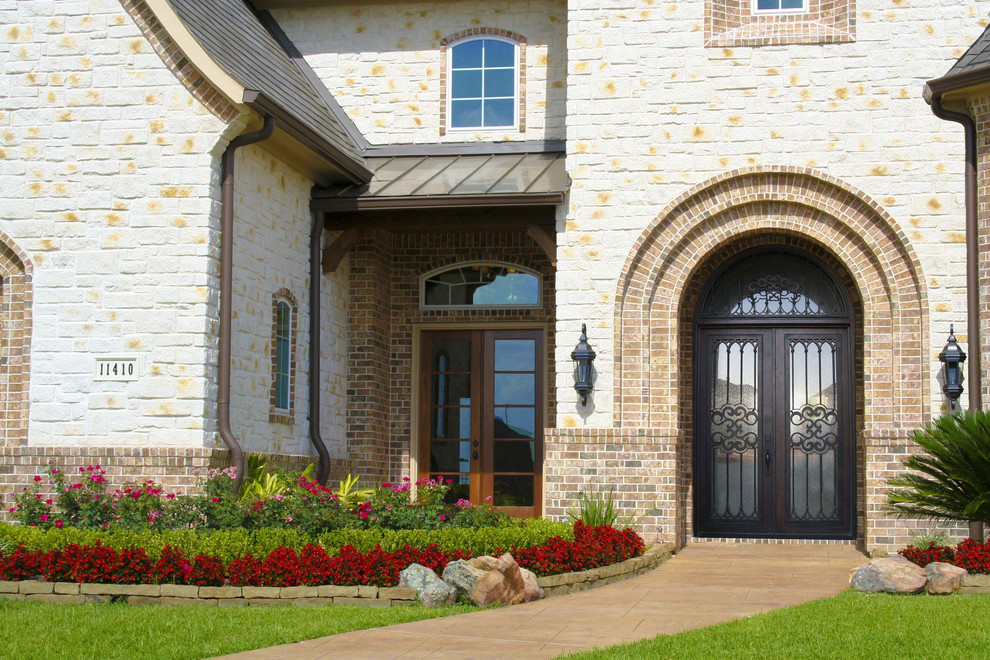 Forged Iron Doors - Mediterranean - House Exterior - Tampa - by US Door ...