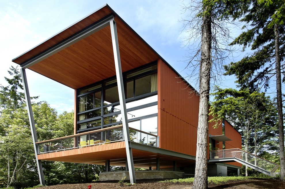 Fort Ward Bunker House - Modern - Exterior - Seattle - by Eggleston ...