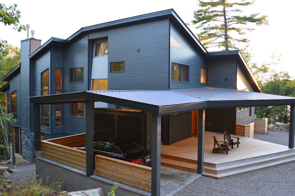 Four Season Cottage near Haliburton - Contemporary - Exterior - Toronto ...