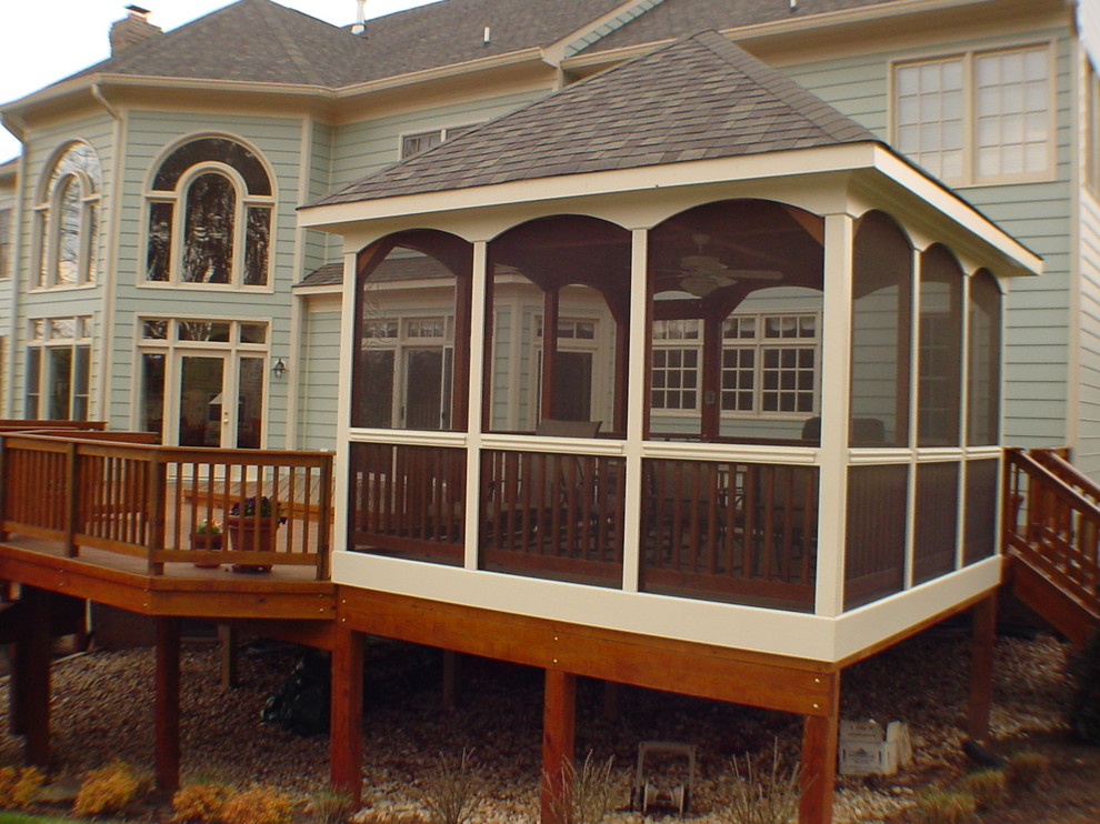 Four sided hip roof - Traditional - Exterior - DC Metro - by Northern ...