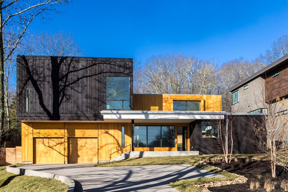 Four Square House - Modern - Exterior - Nashville - by Michael ...
