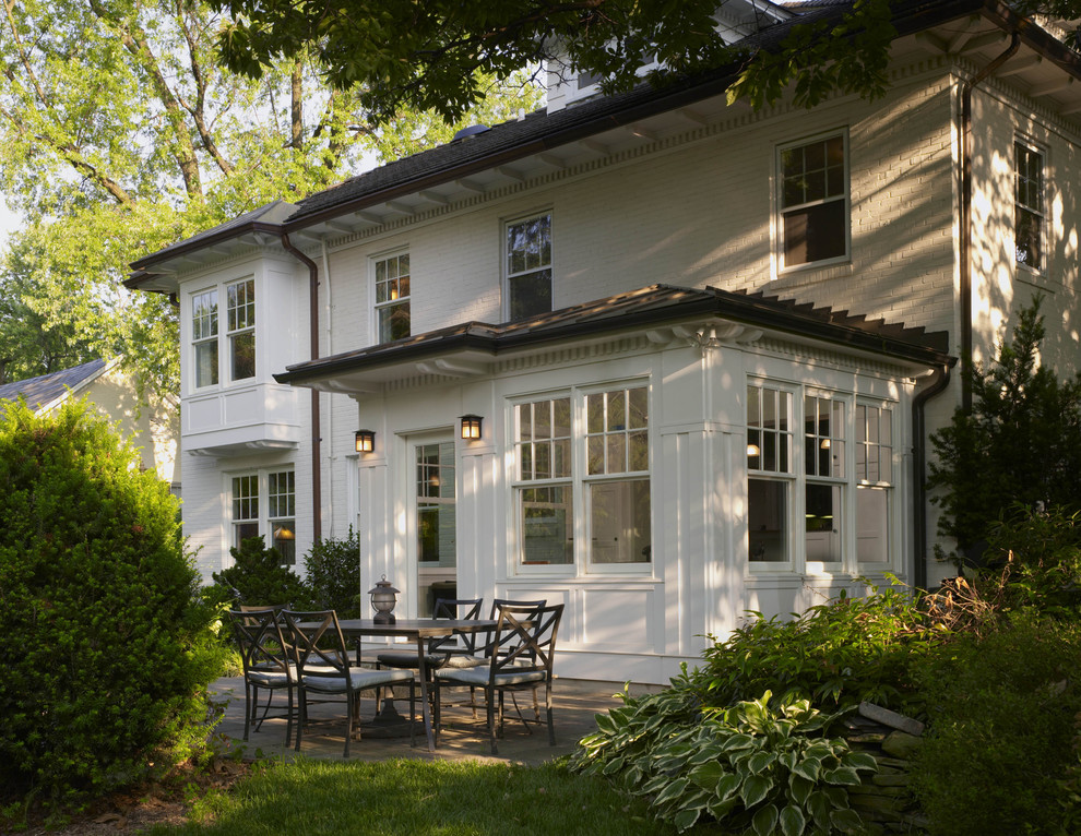 Four Square Renovation - Traditional - House Exterior - DC Metro - by ...