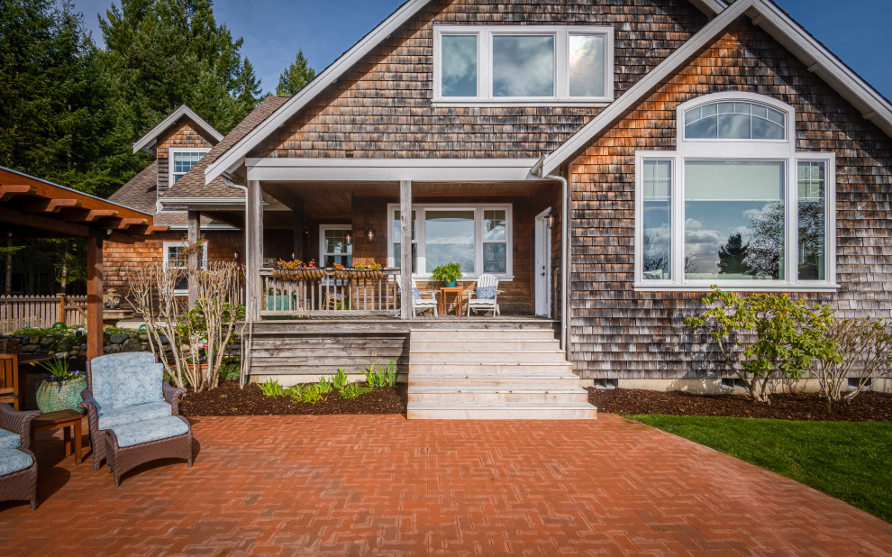 Fox Island Cape Cod revival - Coastal - House Exterior - Seattle - by ...