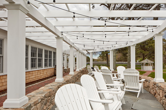 Fram Neck Golf Club Custom Pergola - Classique - Façade - Boston - par ...