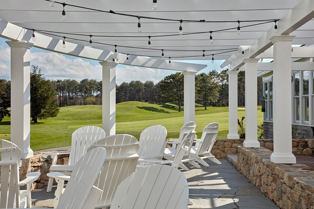 Fram Neck Golf Club Custom Pergola - Classique - Façade - Boston - par ...