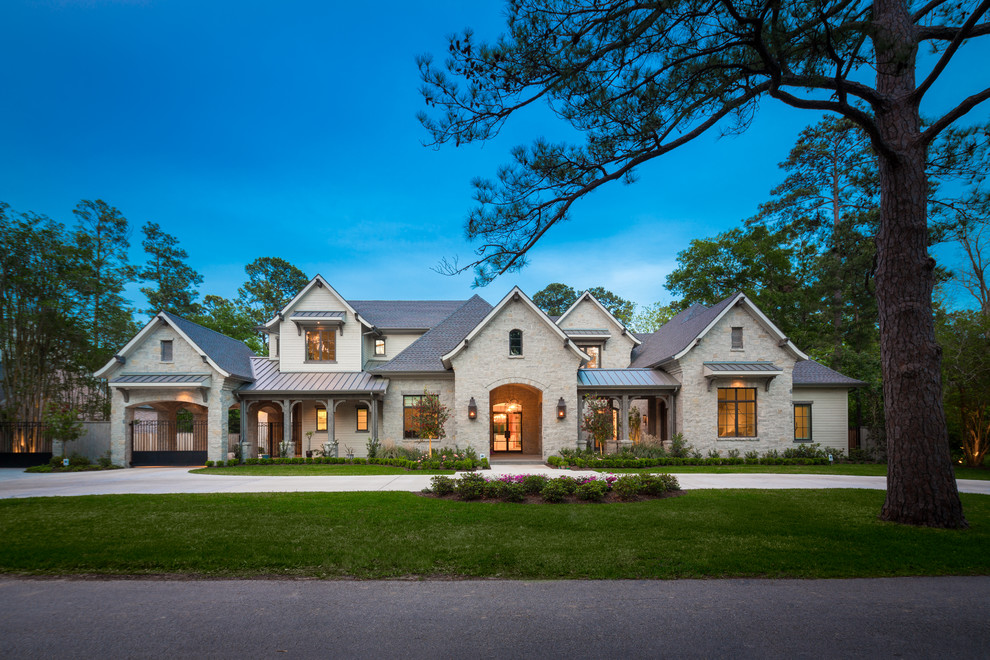 Frandora - Transitional - Exterior - Houston - by Thompson Custom Homes ...